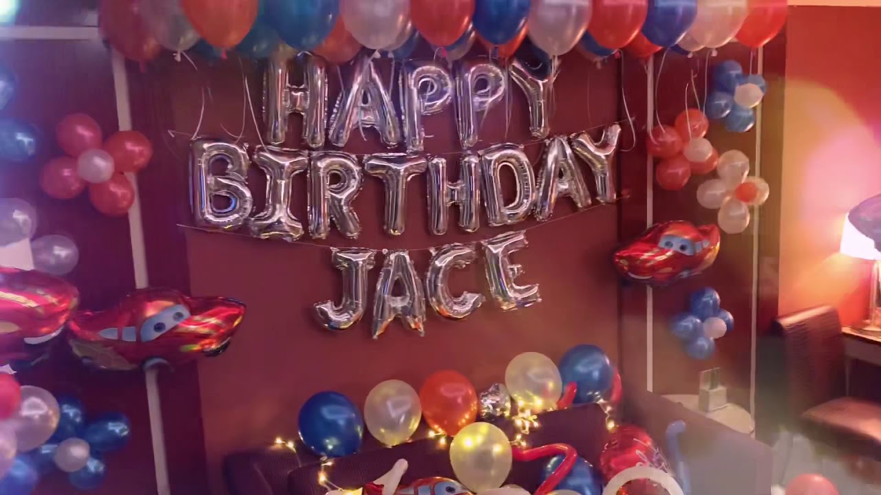 2nd birthday Balloon Decoration in Okada Manila |M&M Surprise - YouTube