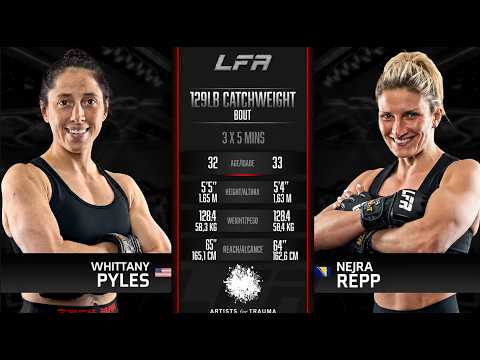 Nejra Repp vs Whittany Pyles | LFA 180 | LFA Fights