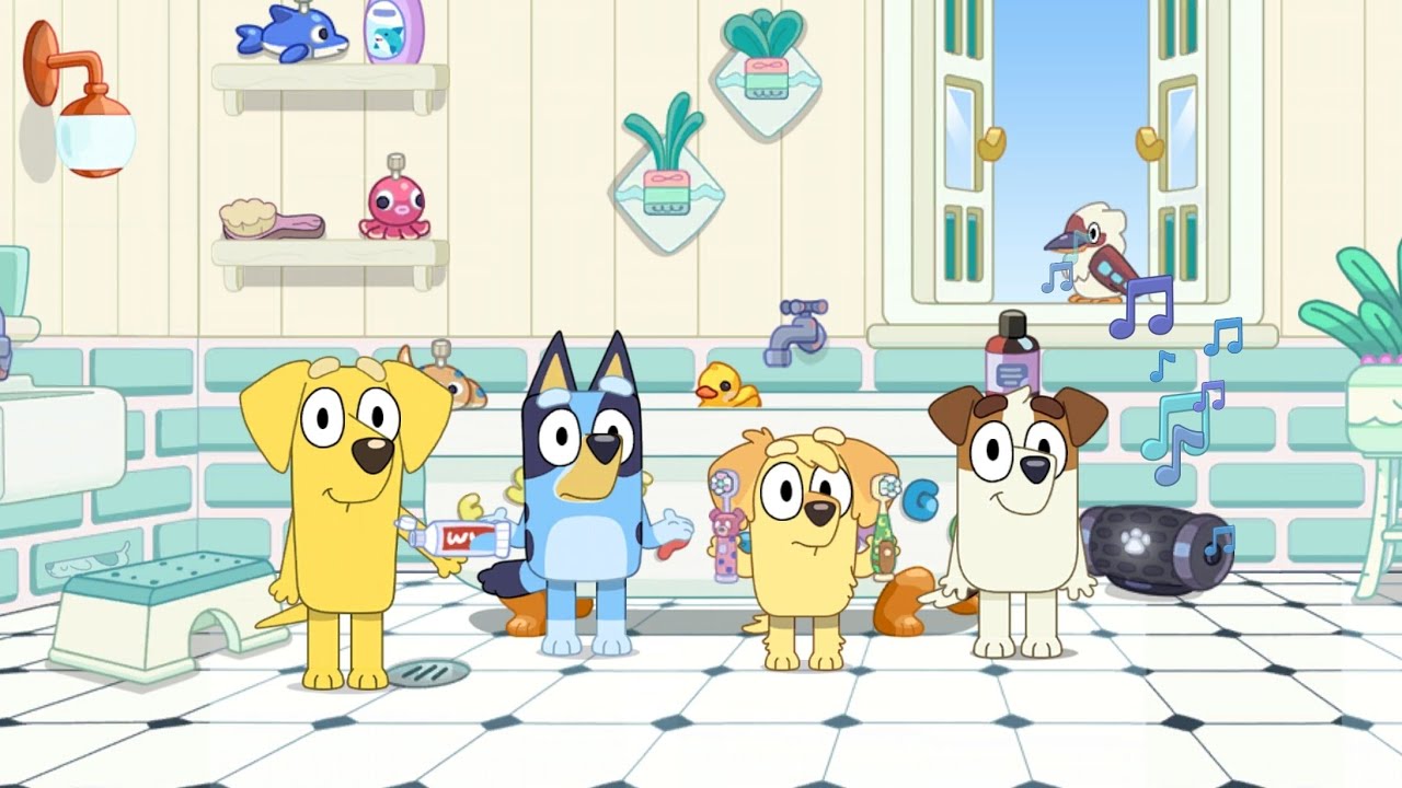 Bluey: Teeth Brushing at Night 02 - YouTube