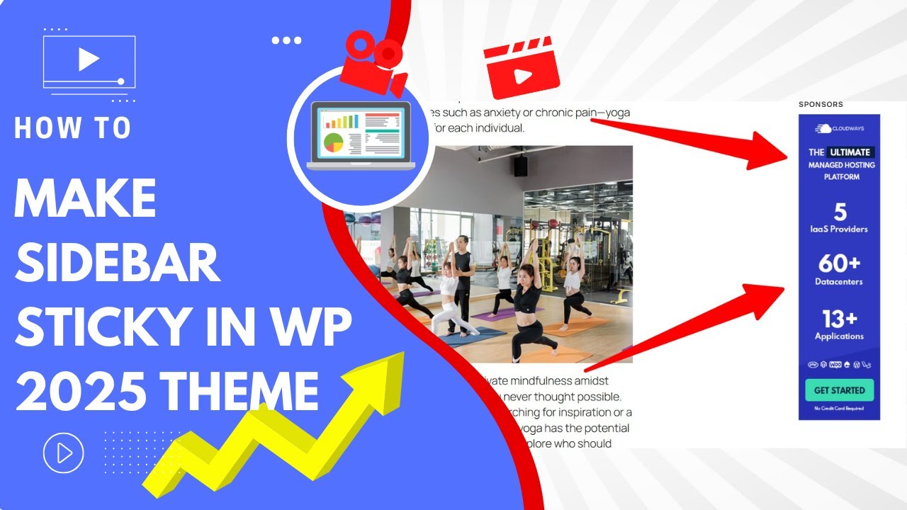 Make Sidebar Sticky In WordPress 2025 Theme - YouTube