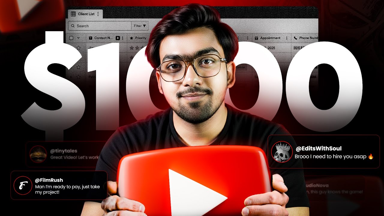 How to Get Video Editing Clients Using YouTube (Step-by-Step Tutorial ...
