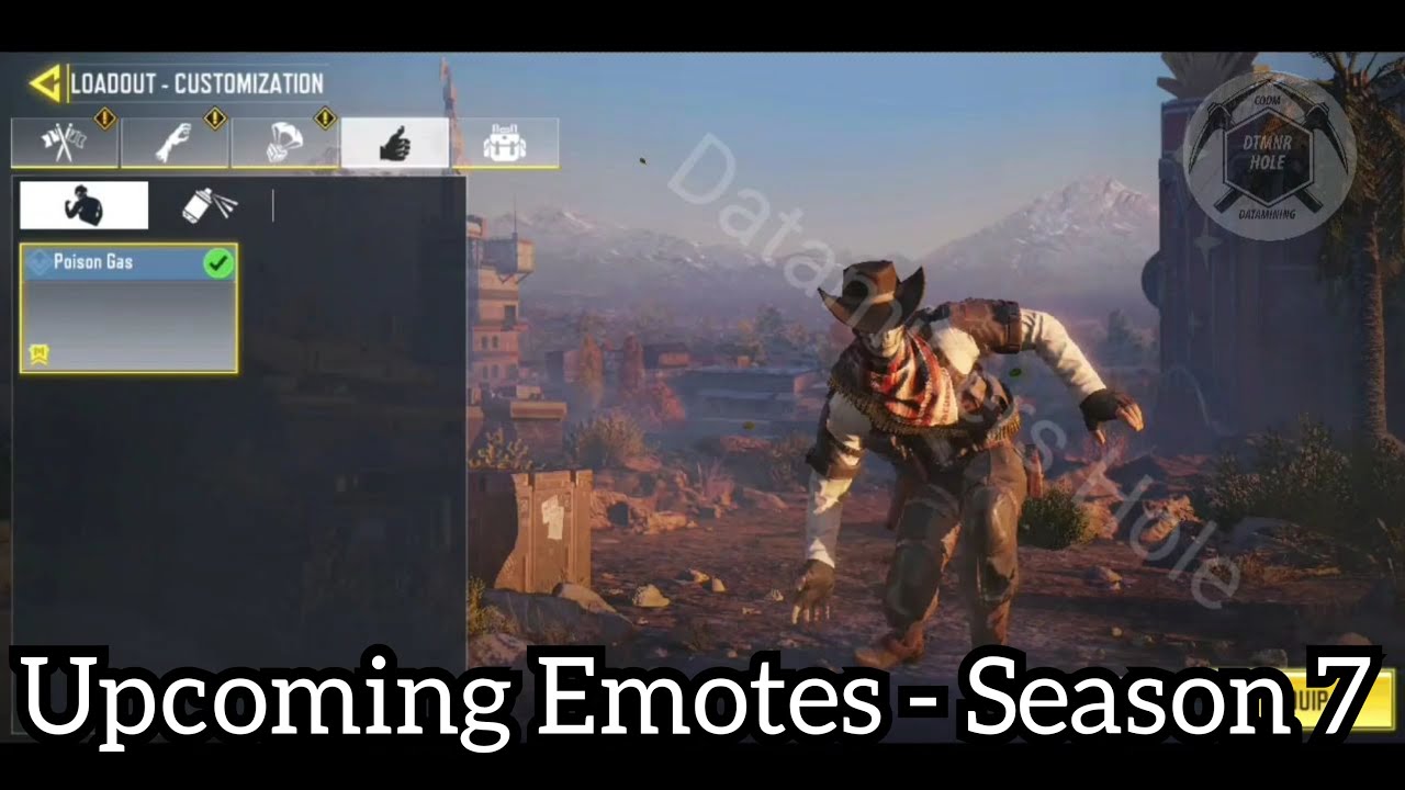 New Emotes | Upcoming Emotes | Season 7 | Call of Duty Mobile - YouTube