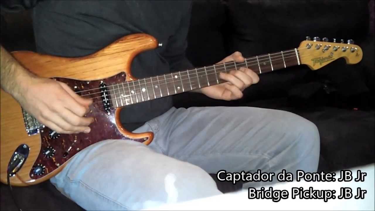 Tagima T735 + Everything Axe Seymour Duncan + Roland Cube 40XL - YouTube