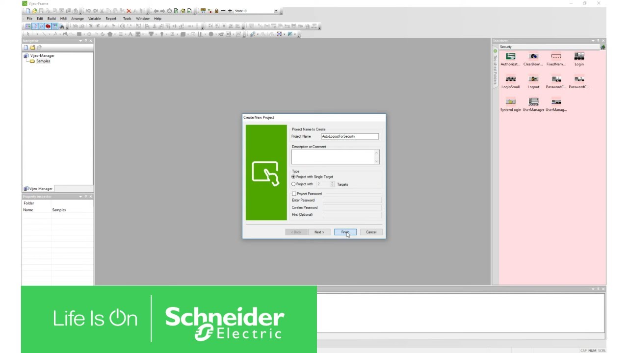 Control Security in Activity Timeout with Variable in Vijeo Designer ...