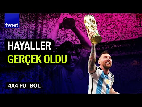 Unutulmaz finalde kazanan Arjantin | 4x4 Futbol