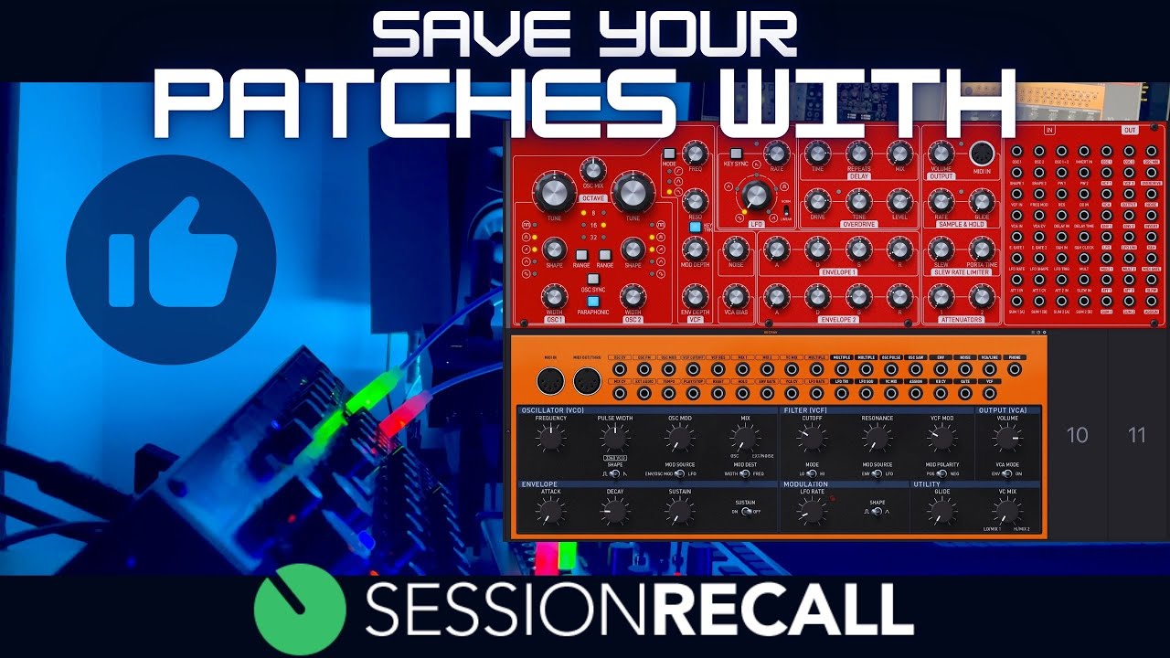 Session Recall - Save your patches the easy way! (Patch sheet in the ...