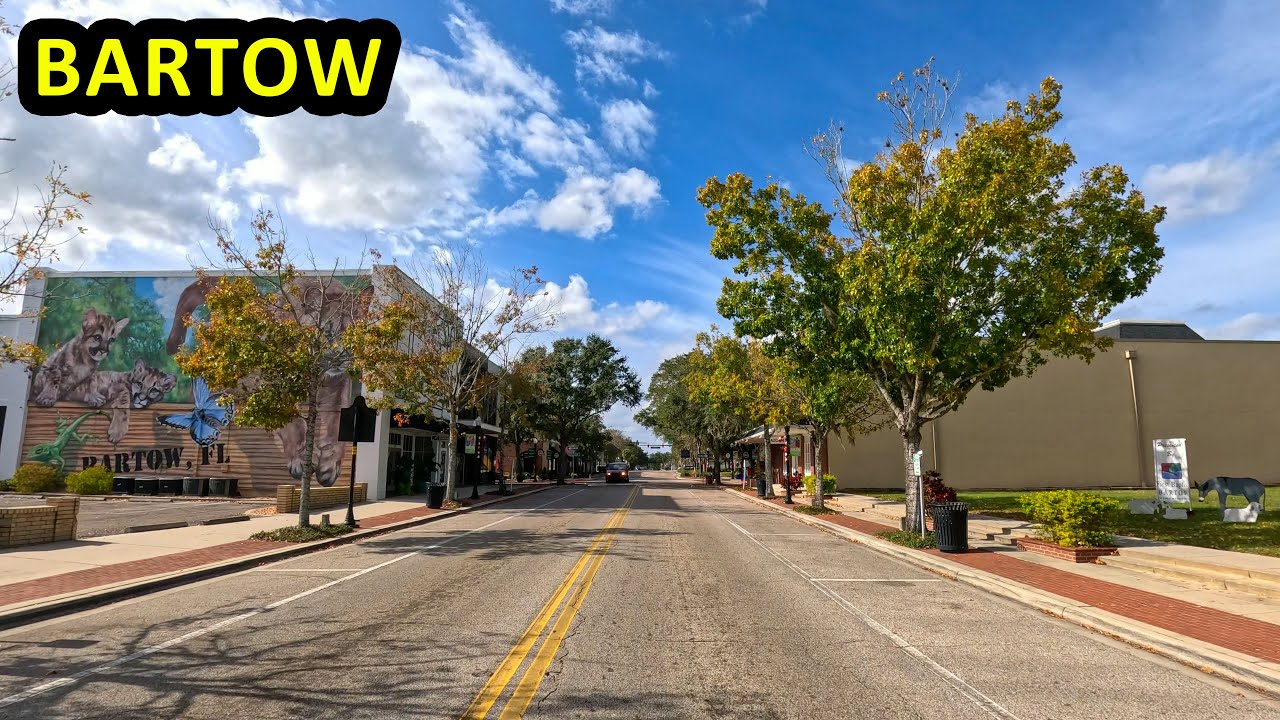 Bartow Florida Driving Through - YouTube