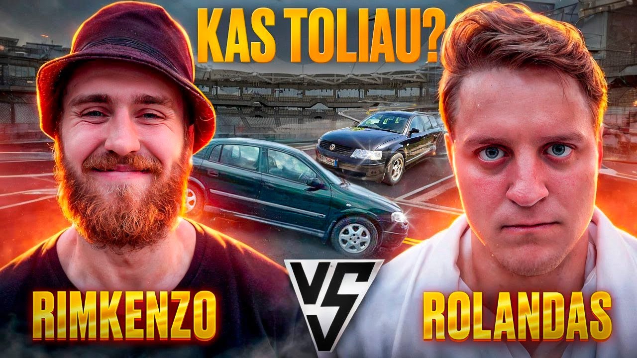 ROLANDAS: KAS TOLIAU? Rolandas vs Rimkenzo (1 Serija) - YouTube