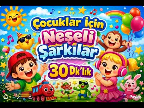 Çiftlikte Parti Var 🐶🐱 | Neşeli Hayvanlı Çocuk Şarkısı | 30 Dakika Eğlence