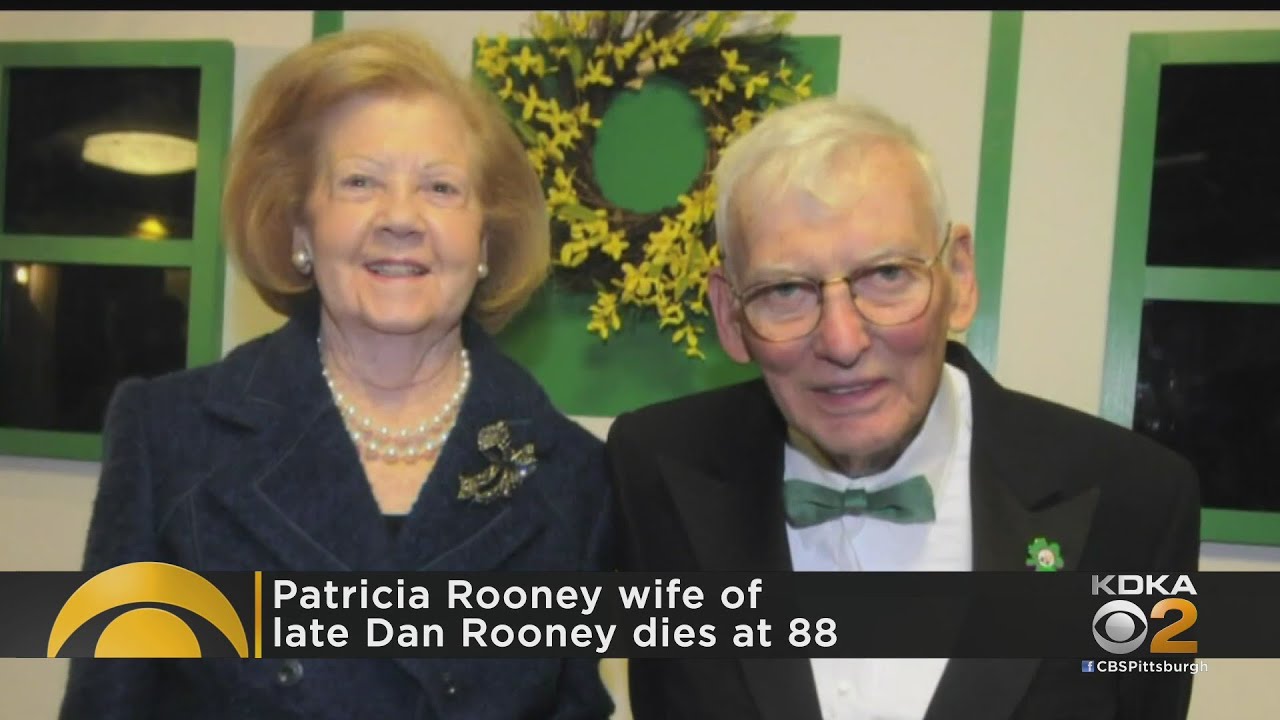 Patricia Rooney, Wife Of Late Pittsburgh Steelers Chairman Dan Rooney ...