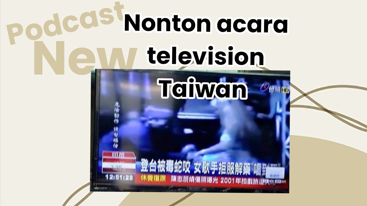 berdiam di rumah nonton acara television Taiwan #tkwtaiwan - YouTube