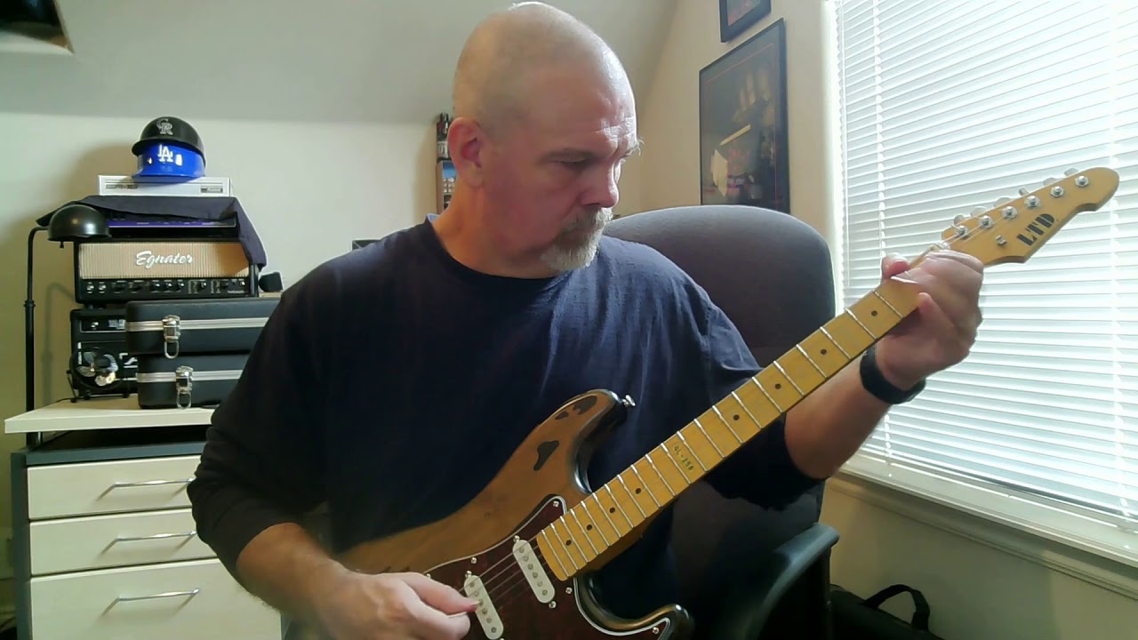 ESP LTD GL-256 - Goin Down Jam - YouTube
