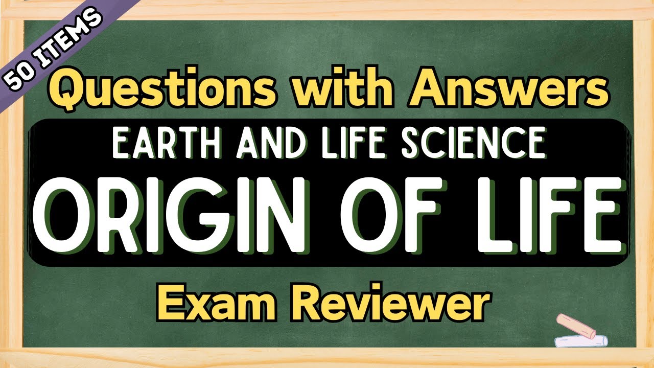 50-item Historical Origin of Life Quiz! | Earth and Life Science - YouTube