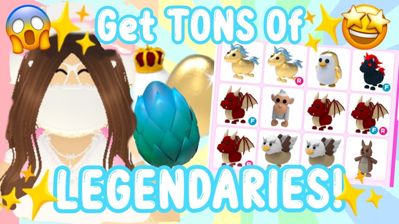 How To Get TONS Of Legendaries In Adopt Me! (Roblox) | AstroVV - YouTube