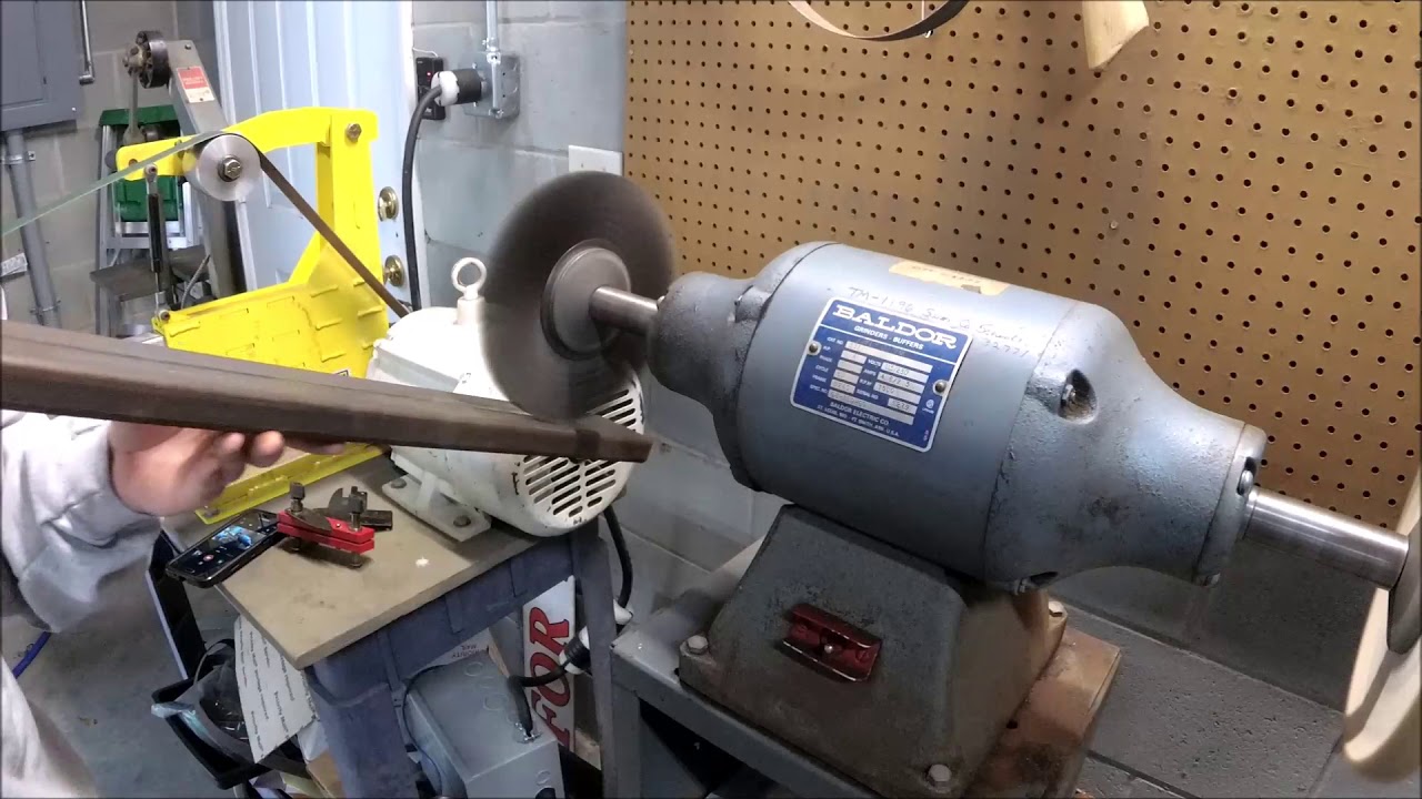 Grinder Pedestal III (Finished) and Arbor Press Stand Part I - YouTube