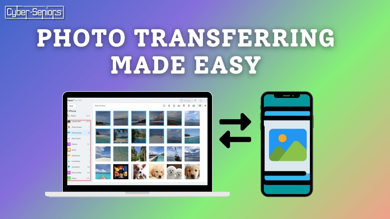 Photo Transferring Made Easy - YouTube