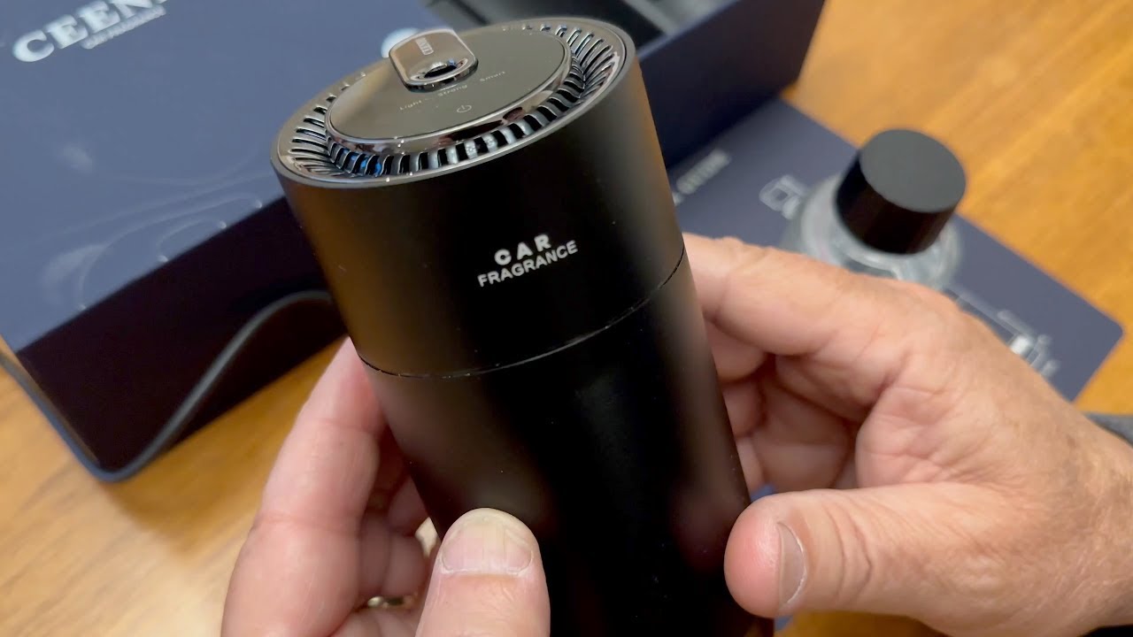 Smart Car Air Fresheners, Ultrasonic Atomizer, Adjustable Concentration ...