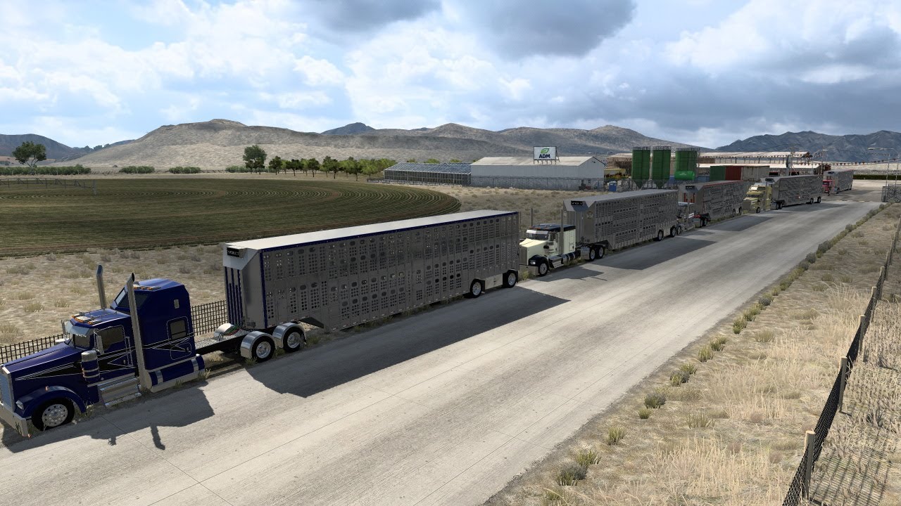 CONVOY SESSION...CUTTIN UP WITH THE FELLAS RUNNING COWS FLATGLASS/MERRITT COMBO ATS 10/18/22 ...