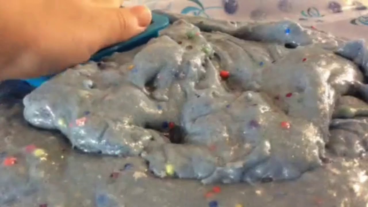 Satisfying Kinetic Sand Mixed with Slime. - YouTube