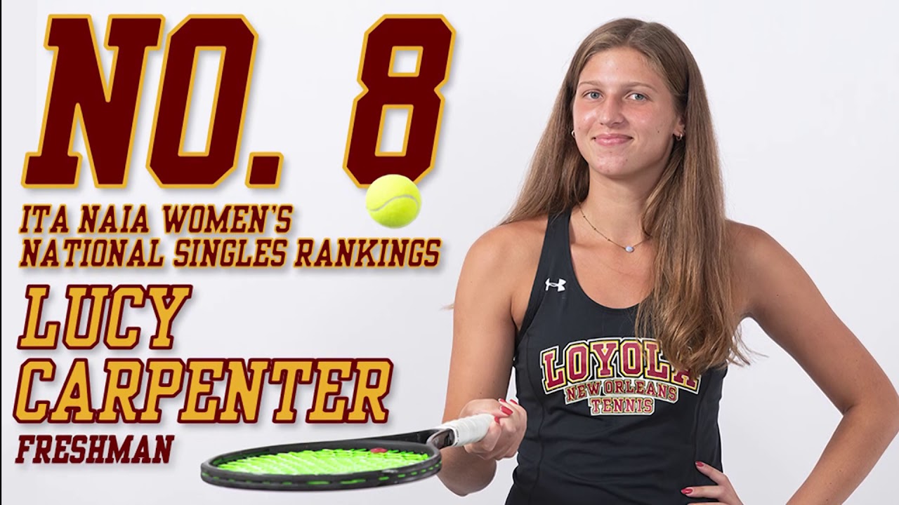 In the Kneaux: Loyola tennis' Lucy Carpenter - YouTube