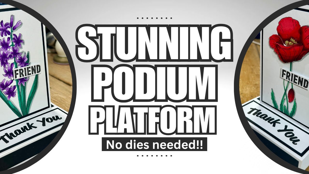 Have You Ever made A PODIUM Card before? Check out my EASY to Follow ...