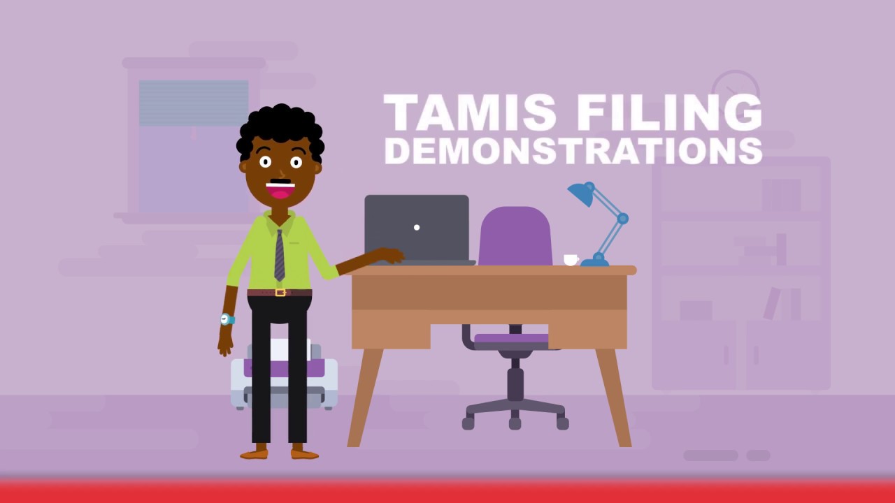 TAMIS Filing Demonstrations - YouTube