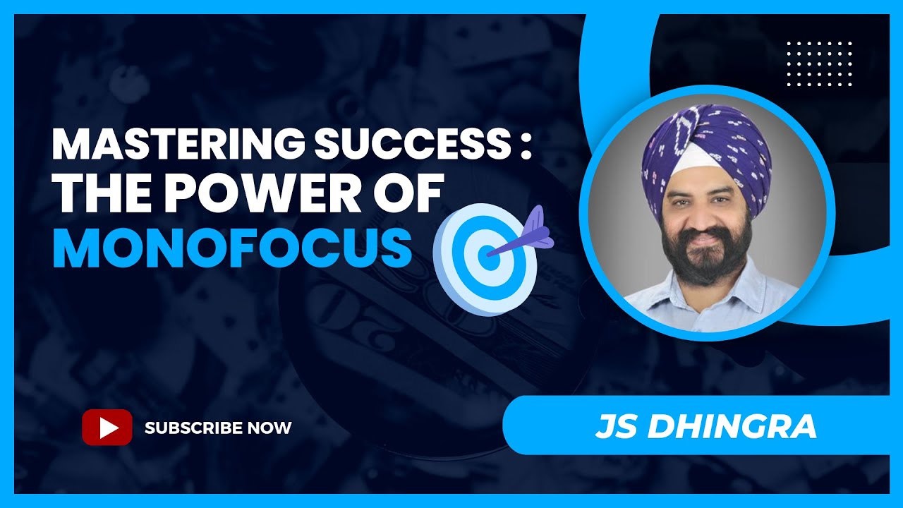 Mastering Monofocus: The Key to Unstoppable Success - YouTube