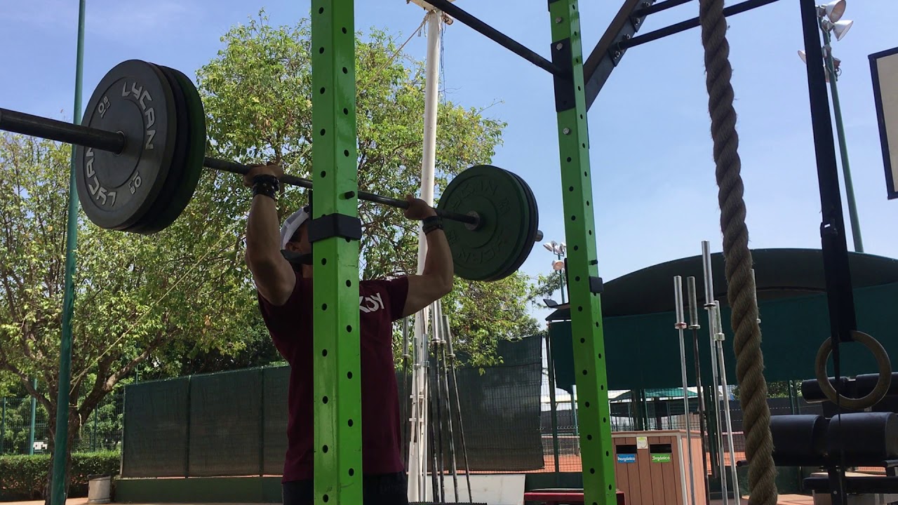 Shoulder Press 10 Reps - YouTube