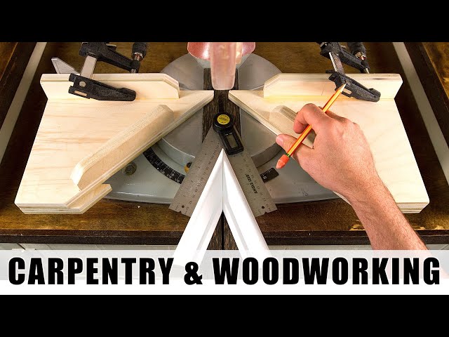 How Do You Make A 45 Miter Cuts Make A Miter Sled For Your Table Saw.
