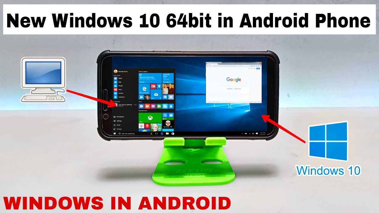 How to Use Windows 10 64bit UEFI in Android Smartphone Using Limbo PC ...