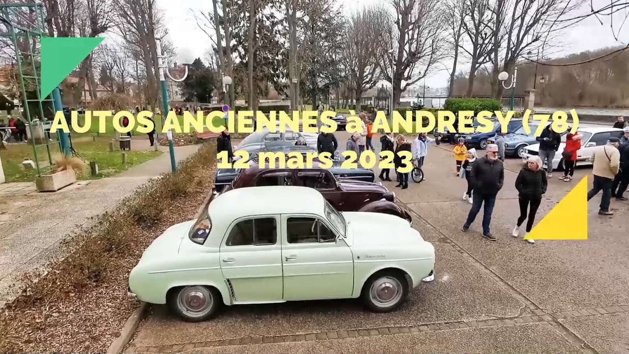 Les ROULEURS de BELLES MECANIQUES d'ANDRESY (78) - 03/2023 - YouTube