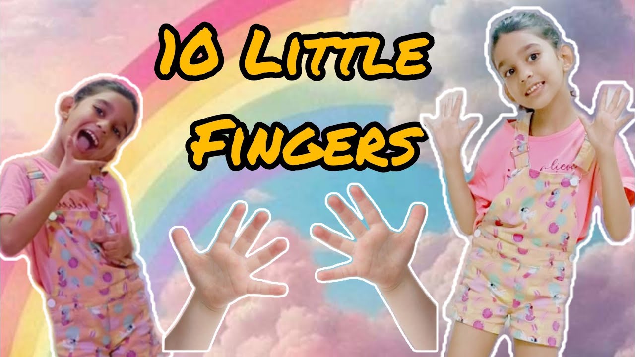 Ten Little Fingers ten little toes | Rhymes | Nursery English Rhymes | - YouTube