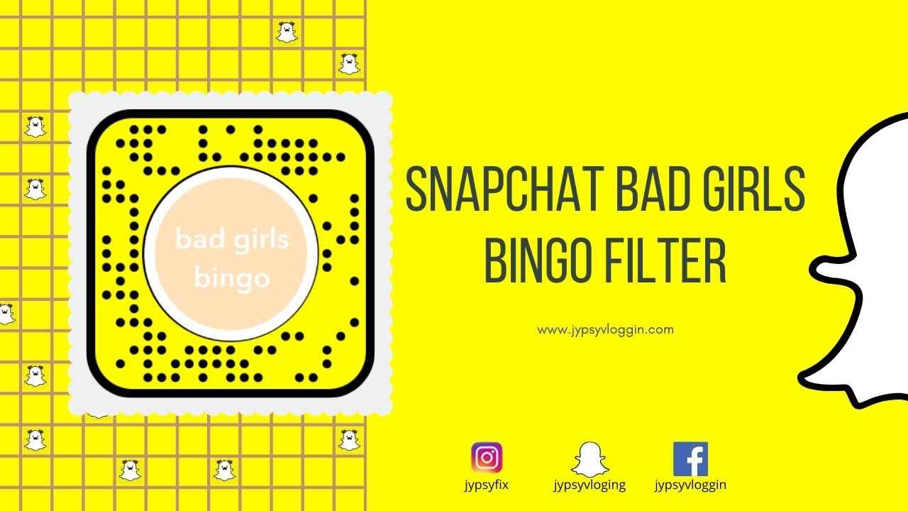 How to get bad girls bingo filter on snapchat - YouTube