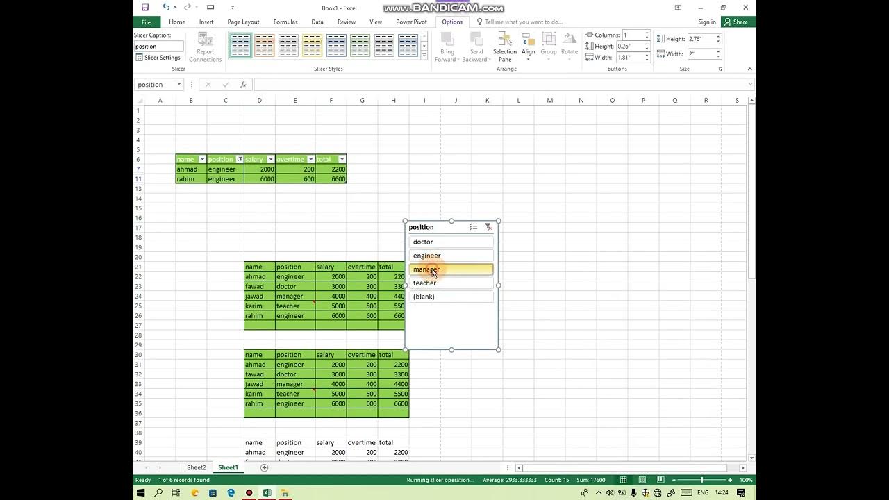 excel lesson 7 - YouTube