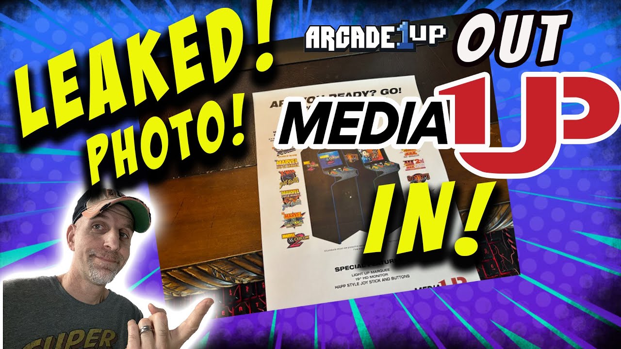 The NEW Arcade 1up HOME ARCADE Company! Media 1up LLC- LEAKS! - YouTube