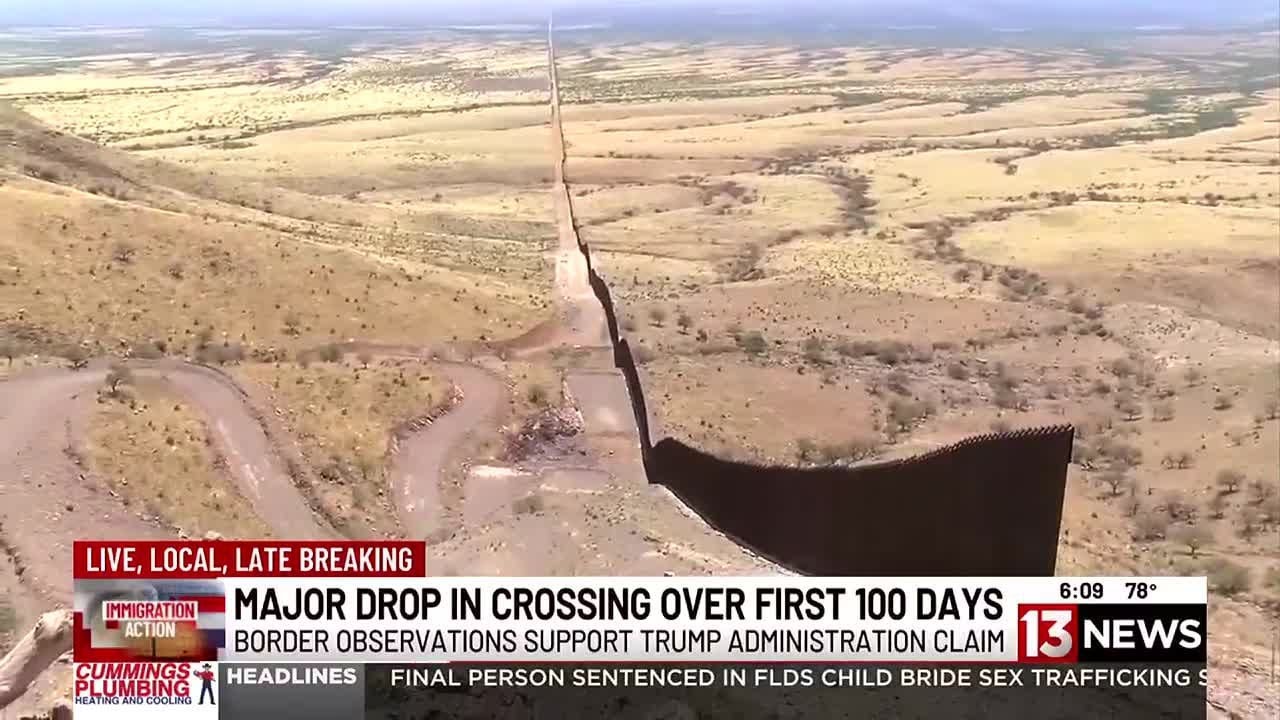Differing opinions about why border apprehensions have dropped - YouTube