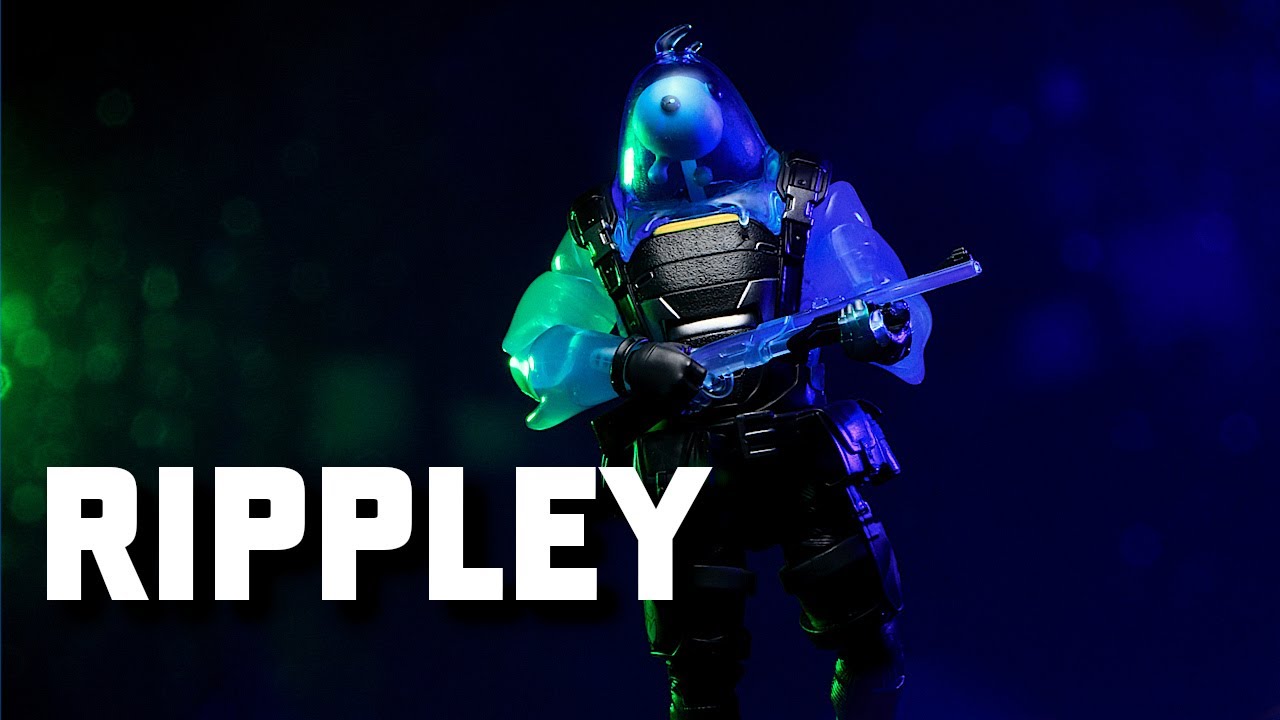 Fortnite - Rippley - Hasbro Action Figure Review - YouTube