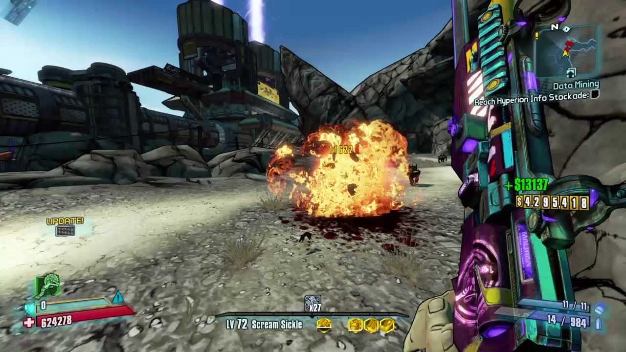 (Borderlands 2) Bloodsplosion Working as Intended - YouTube