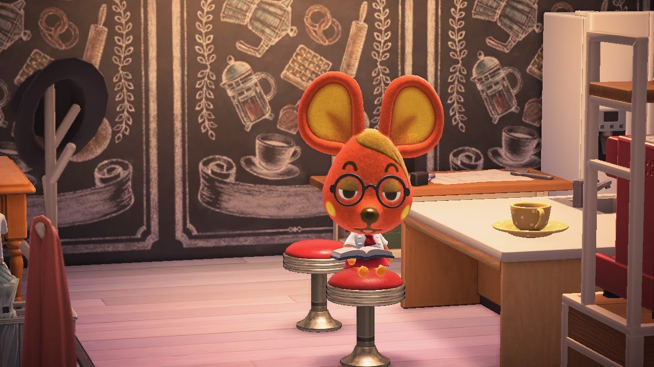 Animal Crossing New Horizons House Tour Bettina Villager - YouTube