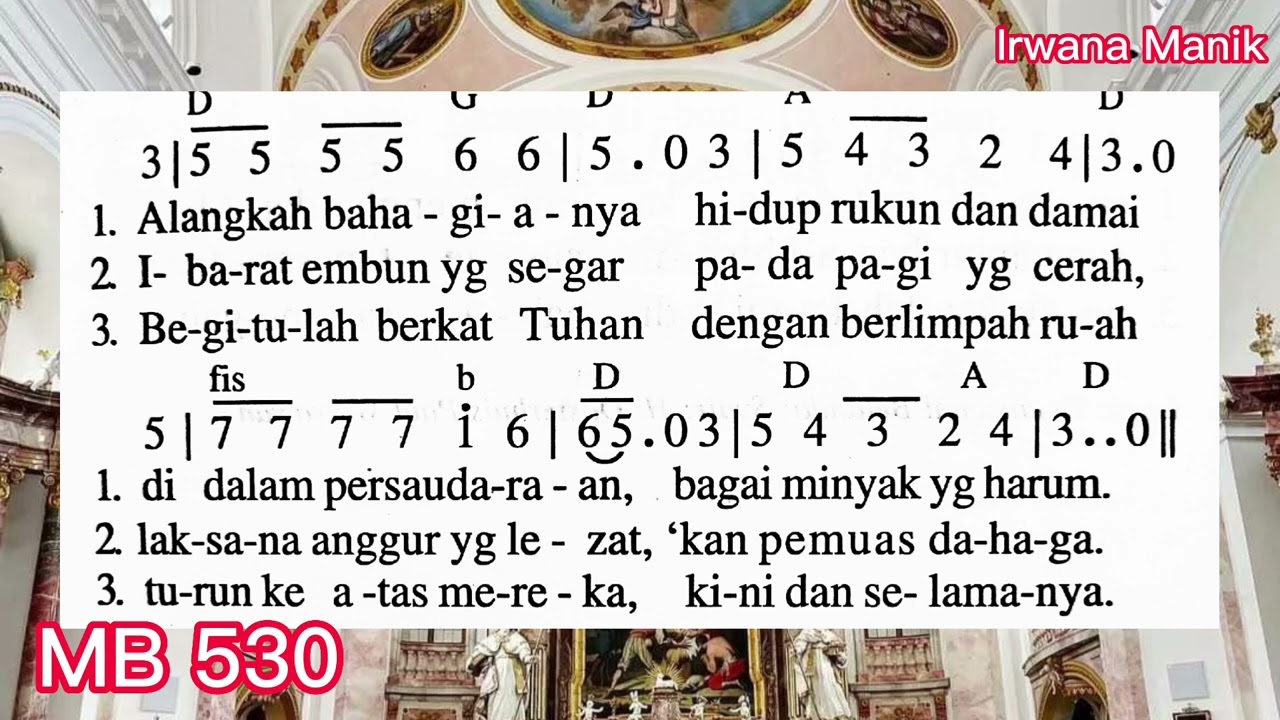 Madah Bakti 530, Hidup Rukun Dan Damai Chords - Chordify