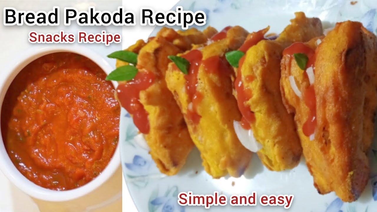 Bread Pakoda Recipe । How to make Bread Pakoda । Aloo Bread Pakoda ...
