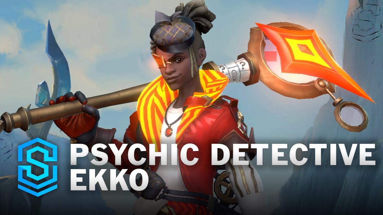 Psychic Detective Ekko Wild Rift Skin Spotlight - YouTube