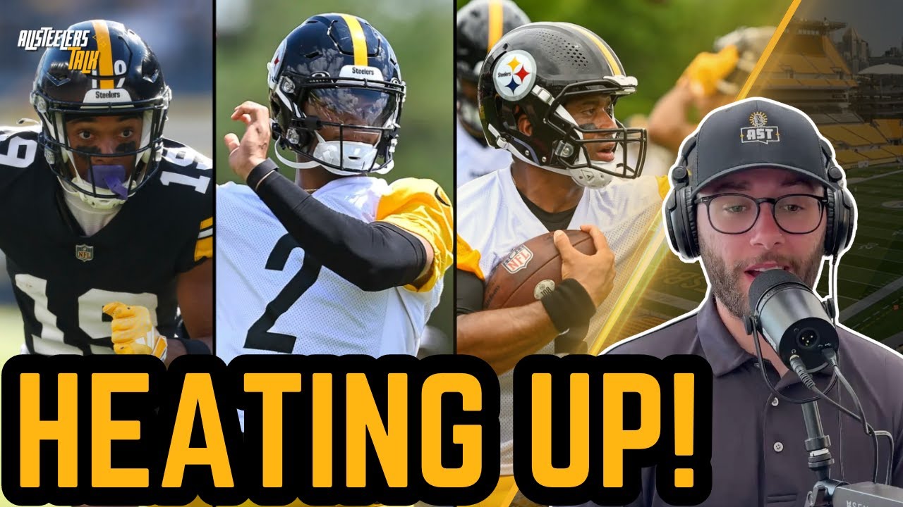 Calvin Austin Hype Growing! Steelers QB Battle Heating Up - YouTube