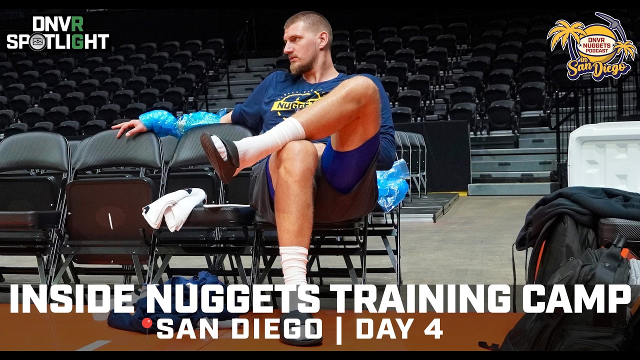Nuggets Excited For 1st Game & More Inside Nuggets Last Day of Training ...