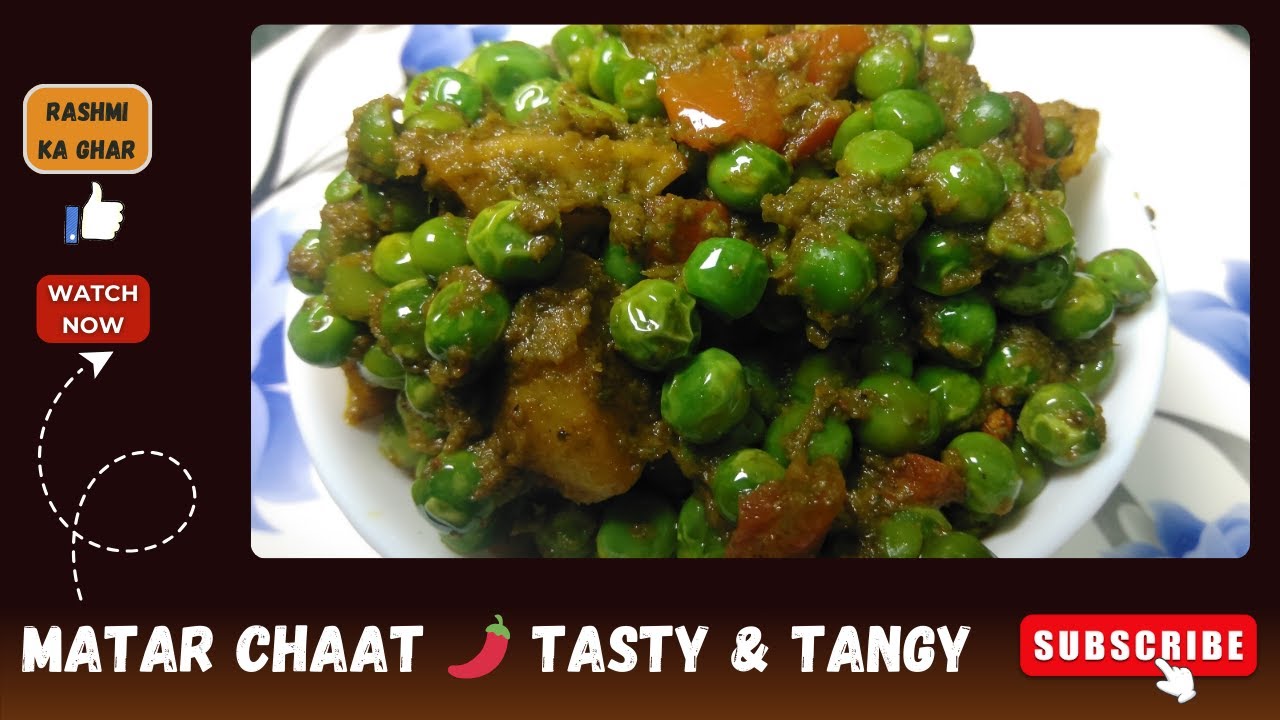 Spicy Matar Chaat Recipe 🌶️ – Street-Style Taste at Home | Rashmi Ka ...