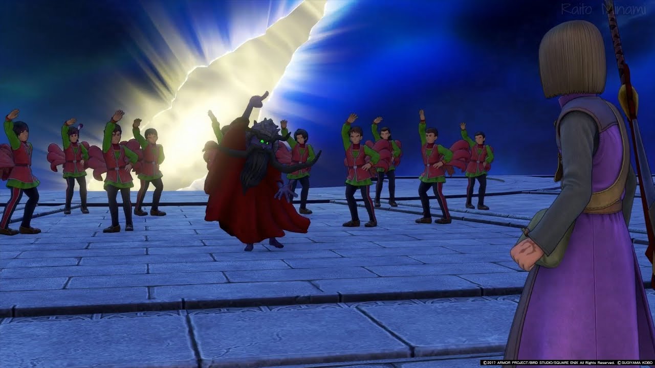 【DQ11】 ドラゴンクエストXI - 123. 「ハッスルじじい・邪」との戦い Battle with Evil Hussle ...