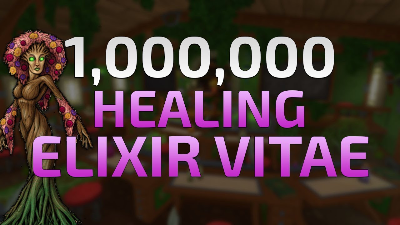Wizard101: Elixir Vitae 1,000,000 HEAL! - YouTube
