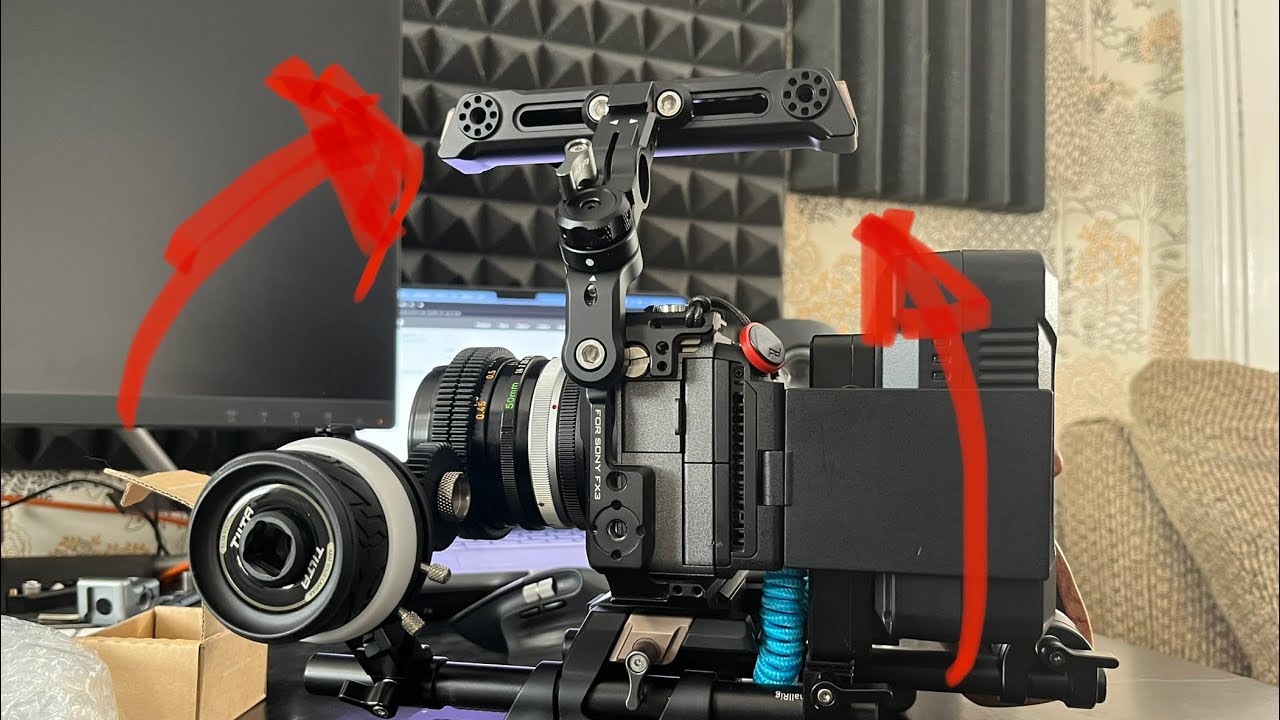 Tilta fx3 adjustable top handle assembly. - YouTube