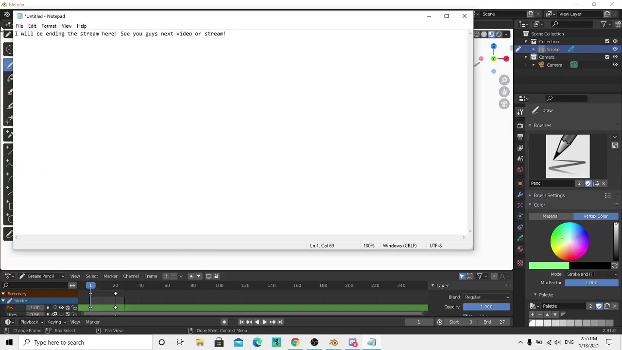 Live Streaming Animating! - YouTube
