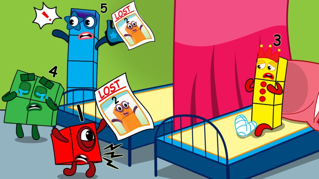 Please Help! NB 2 is missing in the Hospital | Numberblocks fanmade ...